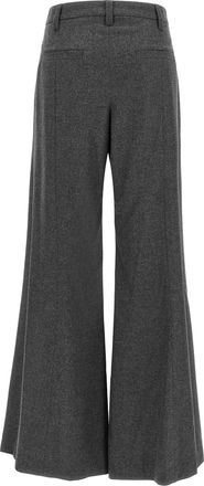 Brunello Cucinelli Wide Flare Trousers - Gray