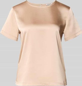 Max Mara Regular Fit T-Shirt aus Satin Modell GILBERT