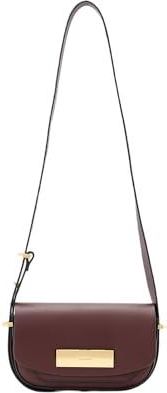 AllSaints Etta Xbody Sacoche Rouge fonc&eacute;