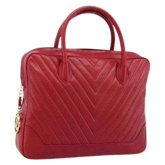 Chanel Sac &agrave; main vintage Pre-owned - Femme - Pre-owned - Rouge - Taille: ONE Size