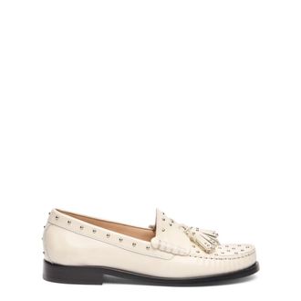 Stuart Weitzman Lottie Sostud Tassel Loafer - - Shoes - Damen - Beige - 37 EU
