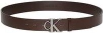 Calvin Klein Ceinture &agrave; logo en cuir