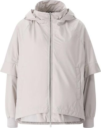 Moorer Femme, Vestes, Gris, Taille: 46 FR Veste Coupe D&eacute;contract&eacute;e