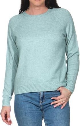 Only Onllesly Kings L/S Pullover KNT Noos Pull en Tricot, Gris Brumeux, S Femme