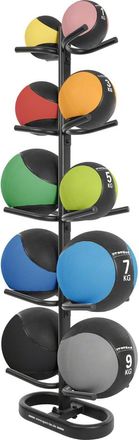 Sport-Tec Medizinball-Set 11-TLG., 1-10 kg inkl. Ständer