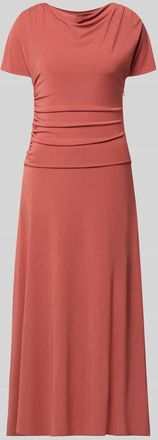 Christian Berg Cocktail Cocktailkleid mit Wasserfall-Ausschnitt und Drapierungen