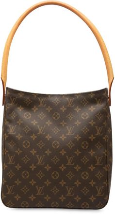 Louis Vuitton Hobo Bags - Monogram Looping GM - Gr. unisize - in Braun - für Damen