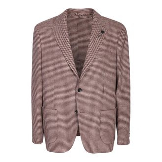 Lardini Advance Drop 7 Jacket - - Jackets - Herren - Rot - 2XL
