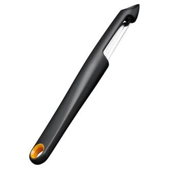 Fiskars Functional Form Fruchtsch&auml;ler mit beweglicher Klinge, Spezialsch&auml;ler f&uuml;r Tomaten und Kiwis, Gezahnte Klinge, Edelstahl-Klinge/Kunststoff-Griff, Schwar