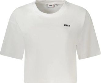 Fila Femme, Tops, Blanc, Taille: 44 FR Locri Loose Cropped Tee