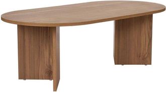 M&S Collection Table basse ovale en agglom&eacute;r&eacute; Sable
