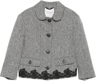 Ermanno Scervino Femme, Vestes, Gris, Taille: 36 FR Mf062 Jacket