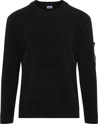 C.P. Company C.p. Company, Homme, Pulls, Noir, Taille: S Pull en coton