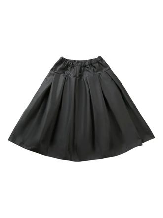 Comme Des Gar&ccedil;ons tiered midi skirt - Noir