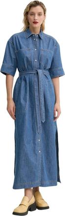 Munthe Femme, Robes, Bleu, Taille: 38 FR FIA Dress