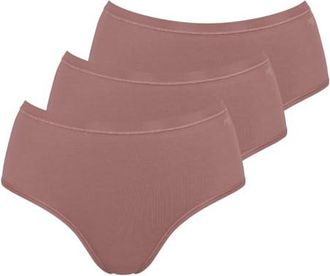 sloggi Femme Go Daily Cotton Midi 3p, Cacao, XXL EU
