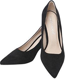 Vero Moda Femme Vmvanessa Pump Escarpins, Noir, 41 EU