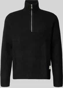Jack & Jones Relaxed Fit Strickpullover aus elastischem Woll-Mix