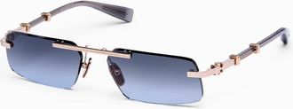 Balmain B Sonnenbrille - - Accessories - unisex - Grau - 58 MM