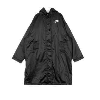 Nike Sporty Langer Parka - - Sport - Damen - Schwarzk - S
