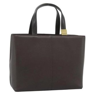 Burberry Sac &agrave; main vintage Pre-owned - Femme - Pre-owned - Brun - Taille: ONE Size