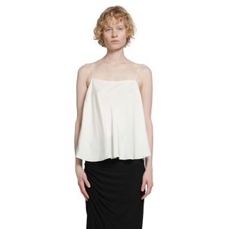 Alaia Tied Blouse in Viscose Cady