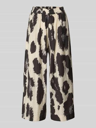 Moss Copenhagen Wide Leg Hose aus Viskose-Mix Modell Karalie Jusia