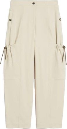 Max Mara Femme, Pantalons, Beige, Taille: 36 FR Wide Pantalons