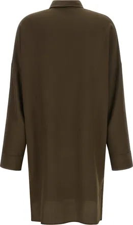 Tom Ford Silk Cr&ecirc;pe de Chine Tunic - Olive