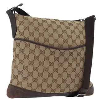 Gucci Sac bandouli&egrave;re Vintage Pre-owned - Femme - Pre-owned - Beige - Taille: ONE Size