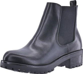 Elara Damen Stiefeletten Chelsea Boots Chunkyrayan S160 Black-42