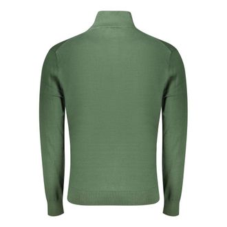 Timberland Half-Zip Cotton Sweater - Green