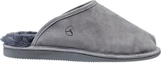 Estro & Luminara Chaussons Femme Hiver Chaud - Pantoufles Homme Chaud Hiver Chausson Peau de Mouton Femme Chausson Homme Laine Pantoufles INTIMO (43 EU, Acier 5)