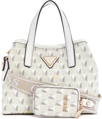 Guess G Wave Mini Tote XS Stone Logo