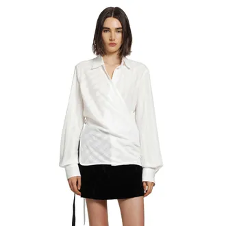 Ann Demeulemeester Alba Wrap Shirt
