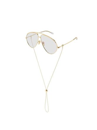 Gucci Womens Sunglasses Brown Metal