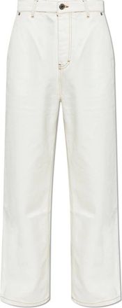 Ami Homme, Jeans, Blanc, Taille: W34 Jean droit