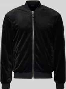 Antony Morato Sweatjacke mit gerippten Abschlüssen