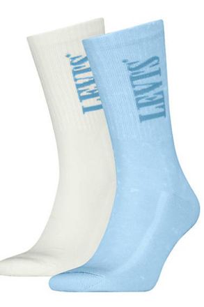Levi's Chaussettes Regular Lot De 2 - Homme - Bleu / Blue / White - 35