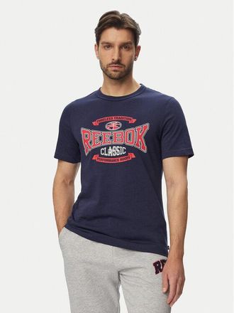 Reebok T-Shirt 100220202 Dunkelblau Relaxed Fit