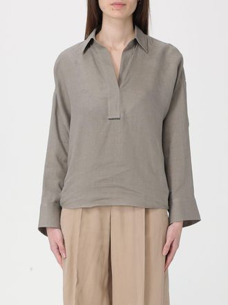 Brunello Cucinelli Top BRUNELLO CUCINELLI Femme couleur Kaki