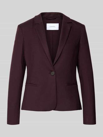 Comma Slim Fit Blazer aus elastischem Viskose-Mix Modell OKTOBER