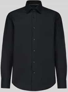 HUGO BOSS Regular Fit Businesshemd mit Kentkragen