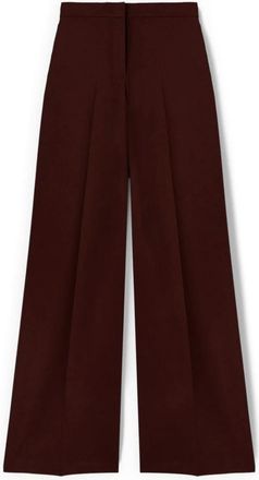 Motivi Femme, Pantalons, Brun, Taille: 38 FR Pantalon Palazzo en Polyviscose