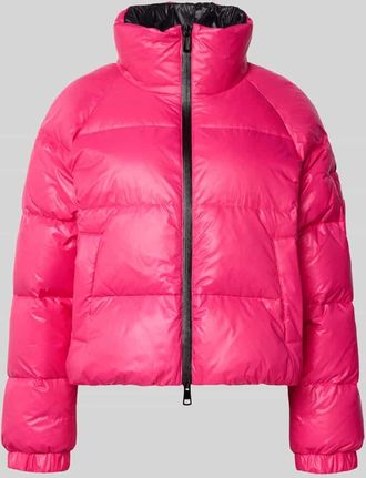 Marc Cain Regular Fit Steppjacke mit gefüttertem Stehkragen