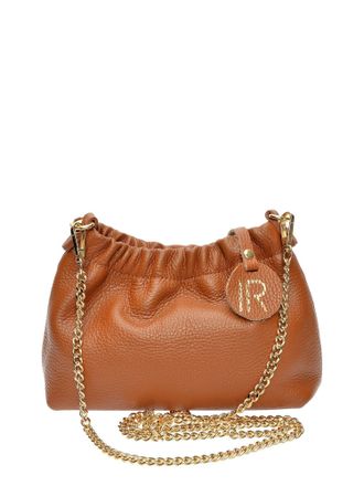 Isabella Rhea Braun Rindsledertasche