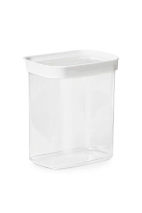 Emsa Frischhaltedose Optima, Wei&szlig;, Kunststoff, 1.6 L, rechteckig, 9.9x17.5x16.0 cm, lebensmittelecht, luftdichter Verschluss, auslaufsicher, stapelbar, K&uuml;c