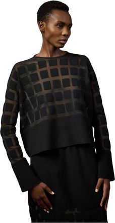Liviana Conti Femme, Pulls, Noir, Taille: 38 FR Ashton Sweater