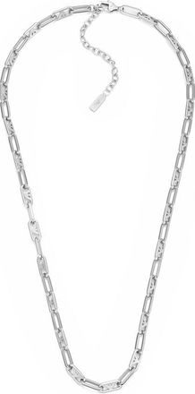 Emporio Armani Herren Edelstahl mit Karabinerverschluss Kettenhalsband