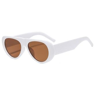 Generic Lunettes De Soleil Tendance For Hommes Et Femmes, Id&eacute;ales For Les Vacances, Le Sport Ou La D&eacute;coration(White)